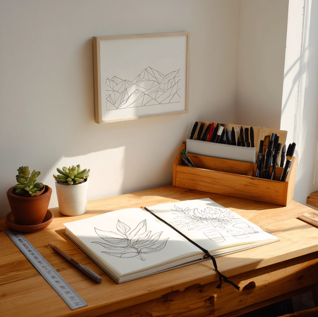 Line Drawings Easy Ideas: Transform Your Space with Effortless Elegance